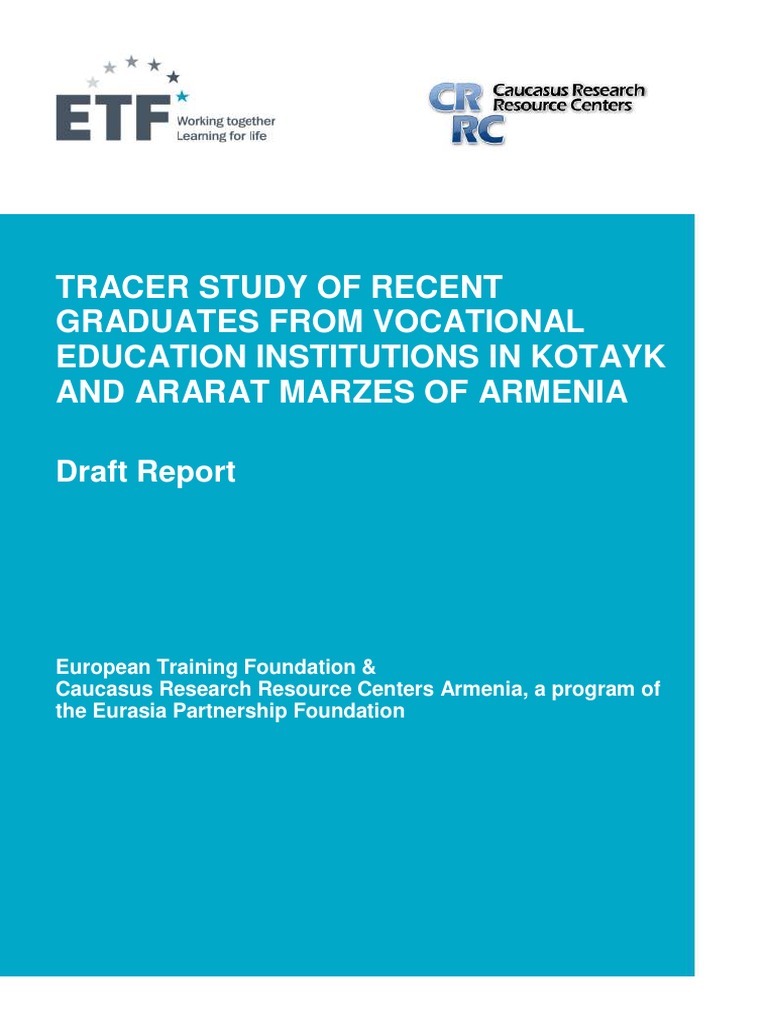 Tracer Study REPORT Eng PDF | PDF