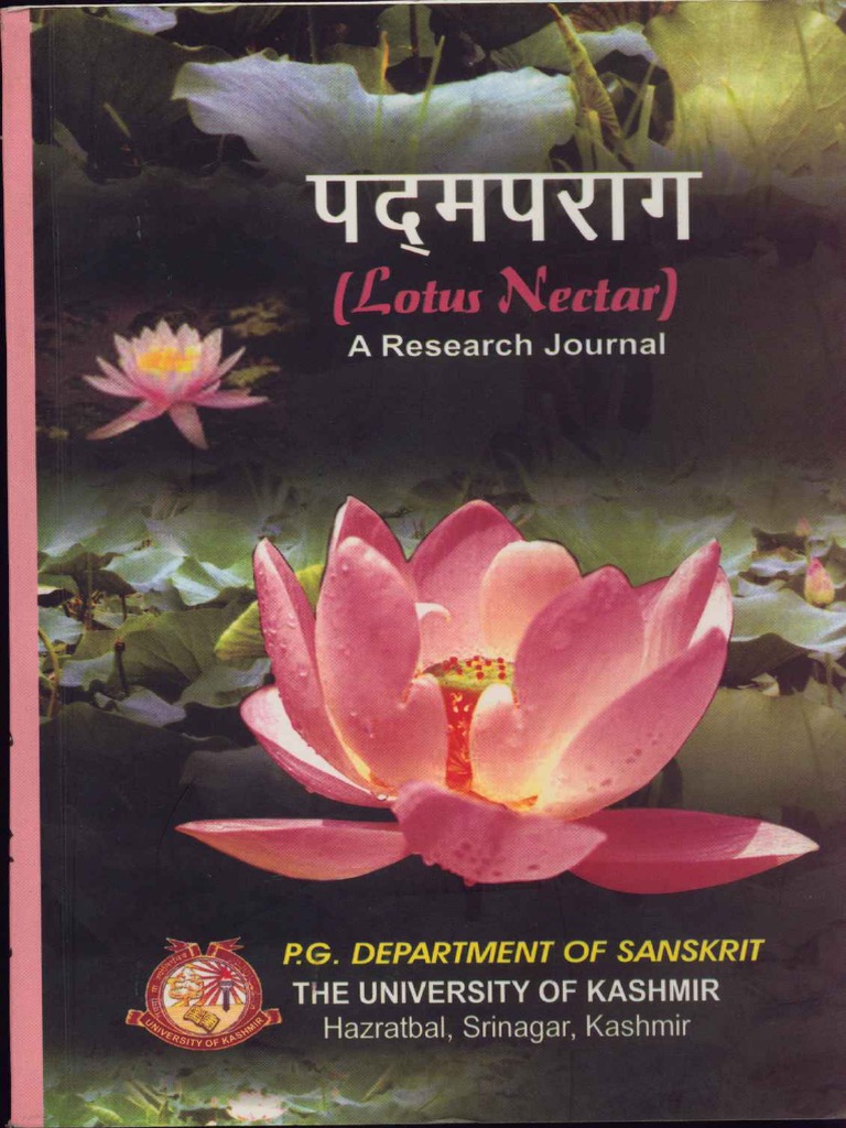 Padma Parag 3rd Issue - The University of Kashmir | PDF