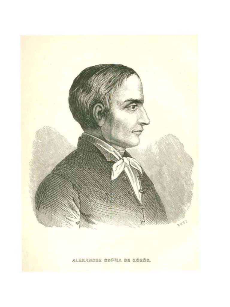 Life and Works of Alexander Csoma de Körös | PDF | Languages