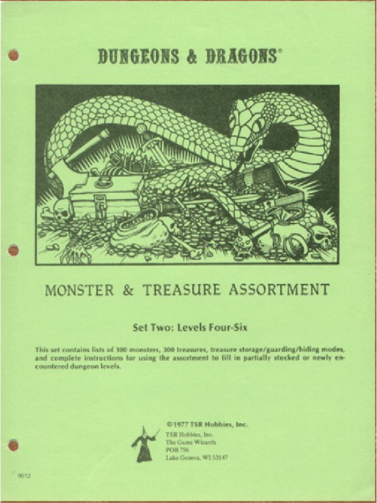 Monster Treasure Assortment Set 2 Levels 4 6 | Elf (Dungeons & Dragons ...
