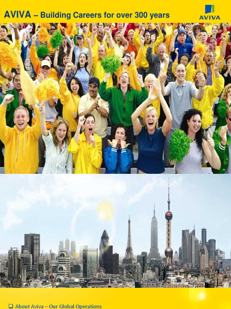 Aviva: Global Insurance & Internship Insights | PDF | Brand | Hsbc