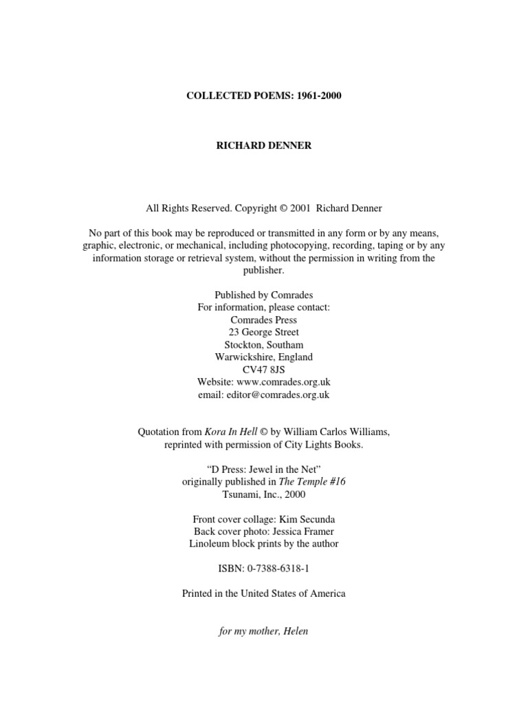 Complete Poems | PDF | Poetry