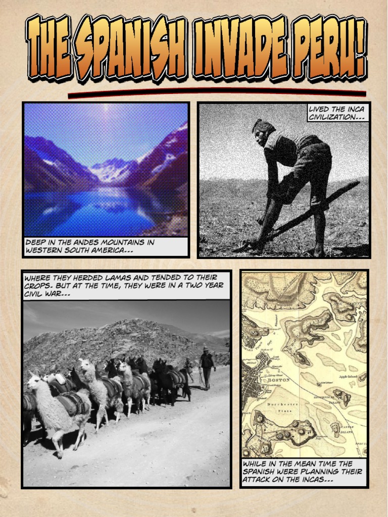 Spanish Invade Peru | PDF | Inca Empire | South America