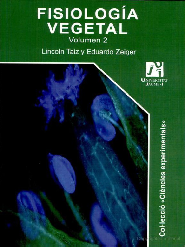 Fisiologia Vegetal Volumen II | PDF