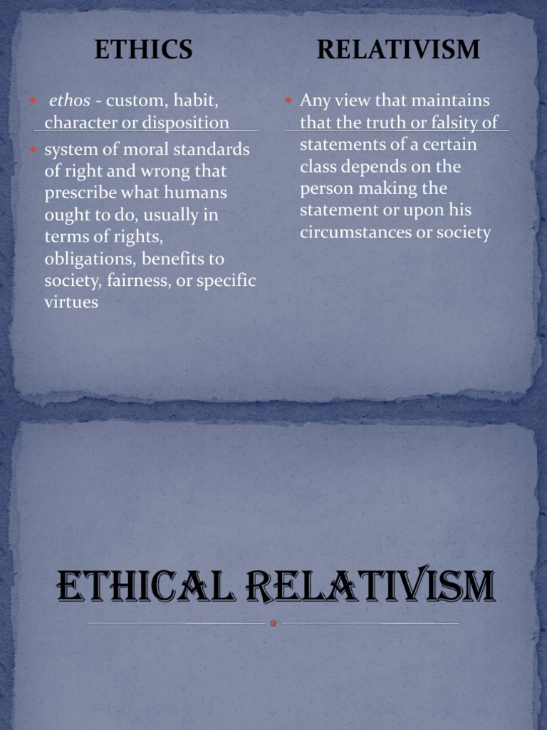 Ethical Relativism and Utilitarianism | PDF | Utilitarianism | Relativism