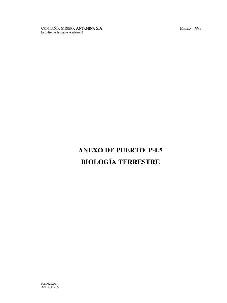 Antamina Planta | PDF