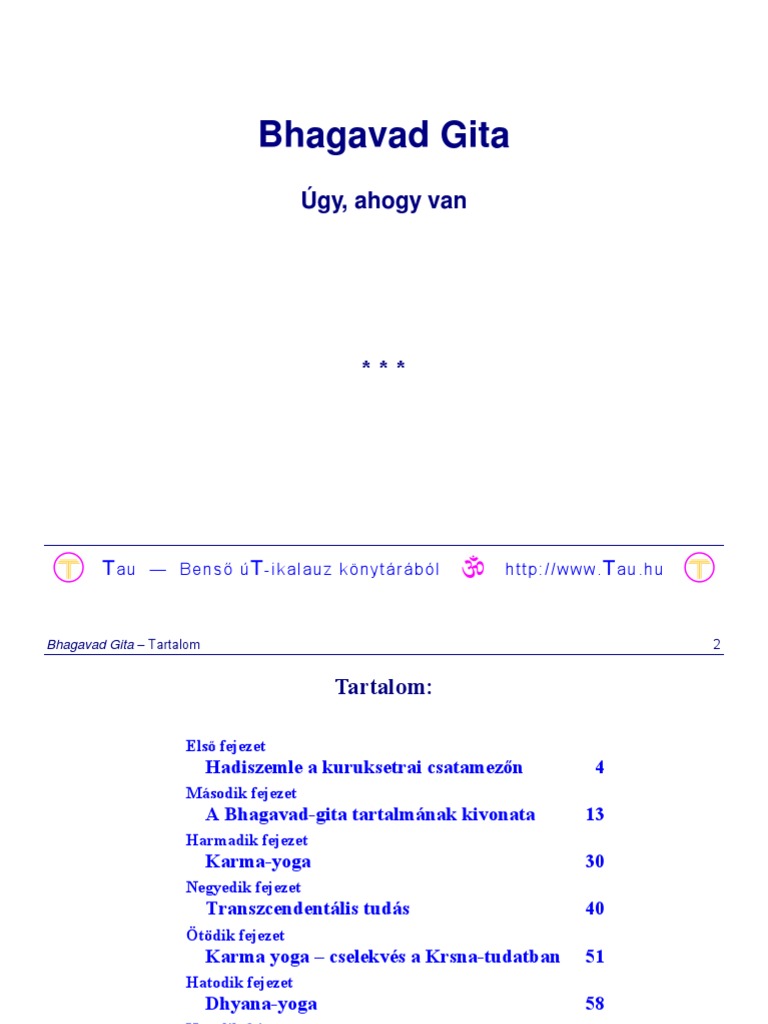 Bhagavad Gita | PDF