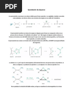 Ozonólisis y oxidación de alquenos | PDF | Alqueno | Sustancias químicas