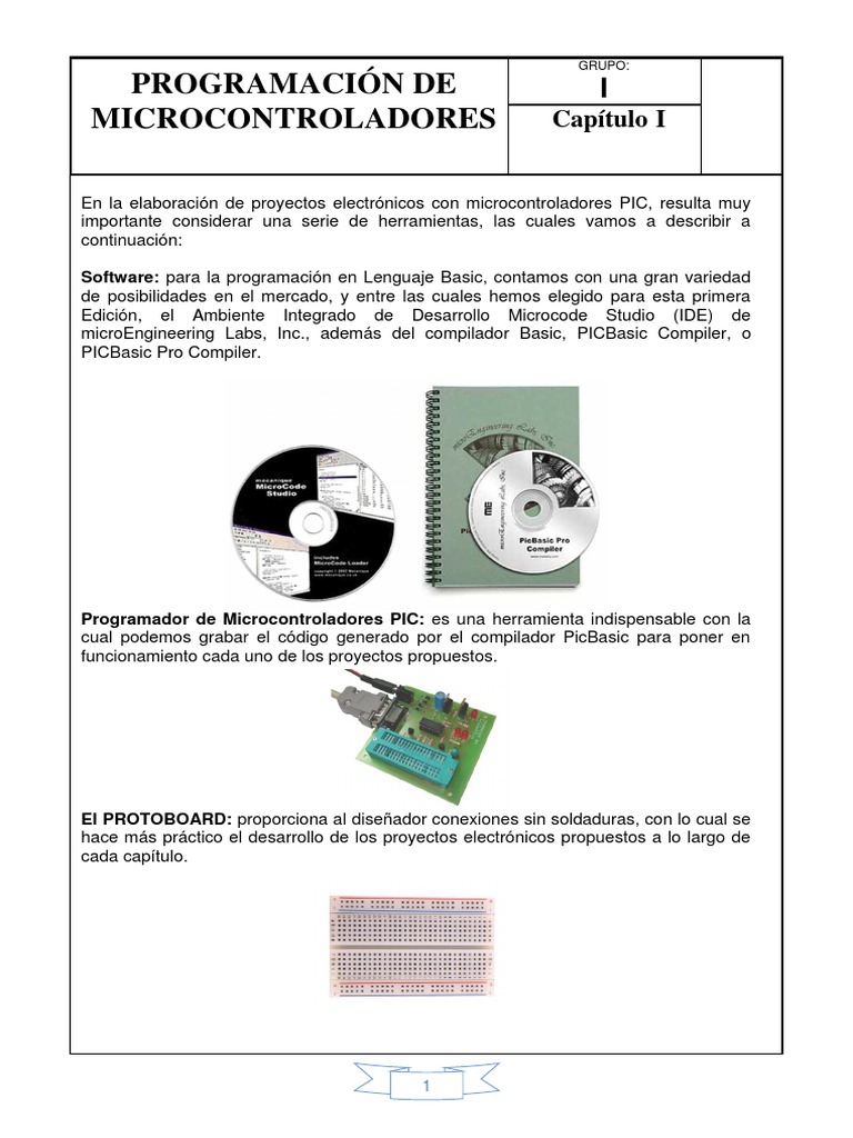 Curso de Programación de Microcontroladores | PDF