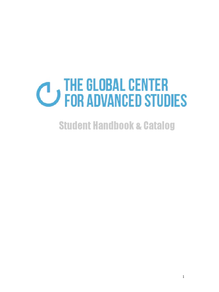 GCAS Student Handbook | PDF | Tuition Payments | Thesis