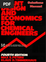 Solution Manual Chemical Engineering Design 2nd Edition Towler | PDF ...