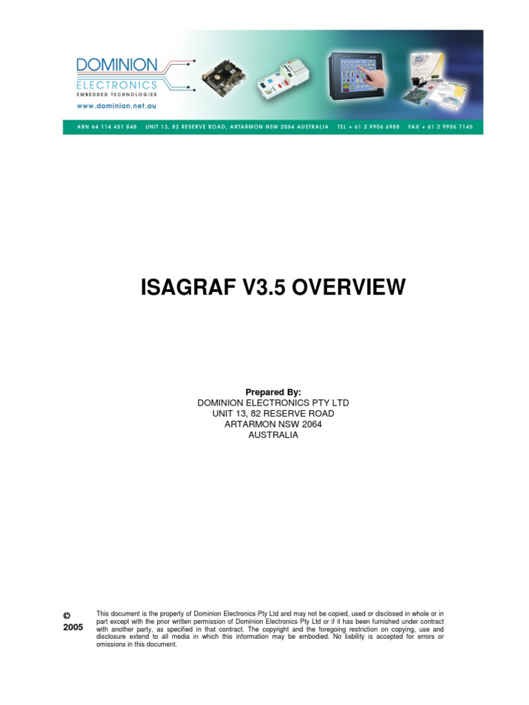 ISaGRAF Overview | PDF | Programmable Logic Controller | Software Development