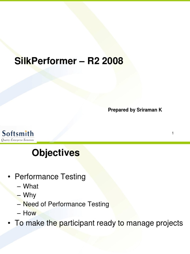 Silk Performer Presentation | PDF