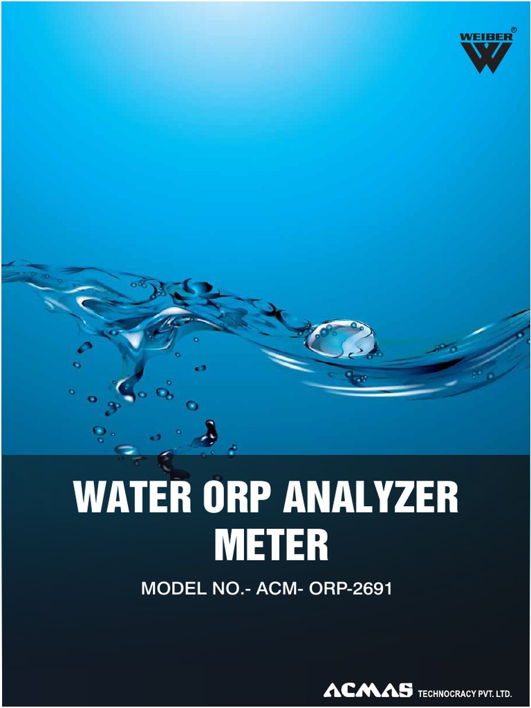 Water ORP Analyzer Meter | PDF | Technology & Engineering