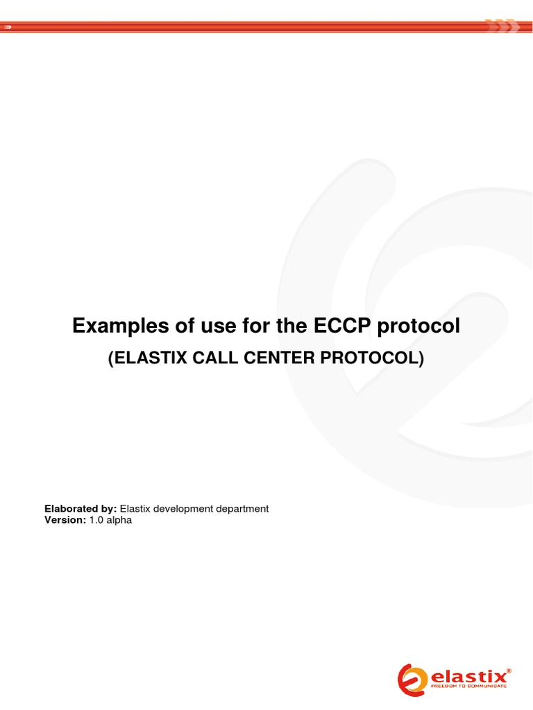 Elastix Call Center Protocol - USE EXAMPLE | PDF | Php | Databases