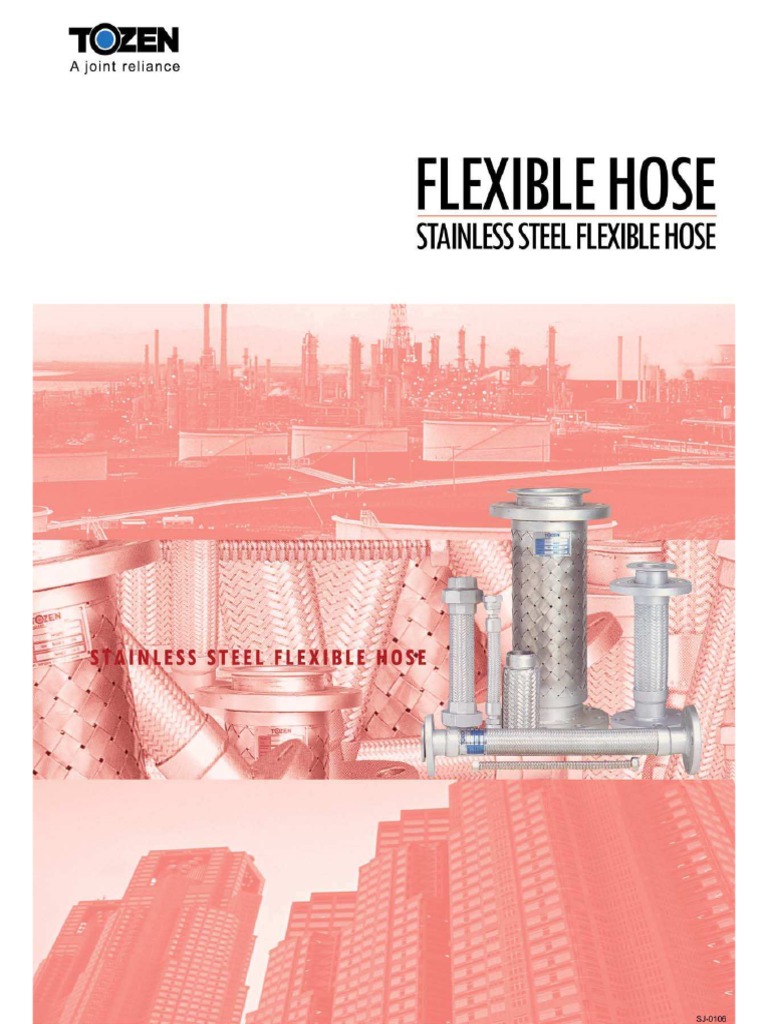 Tozen Flexible Hose Installation Guide | PDF | Pipe (Fluid Conveyance ...