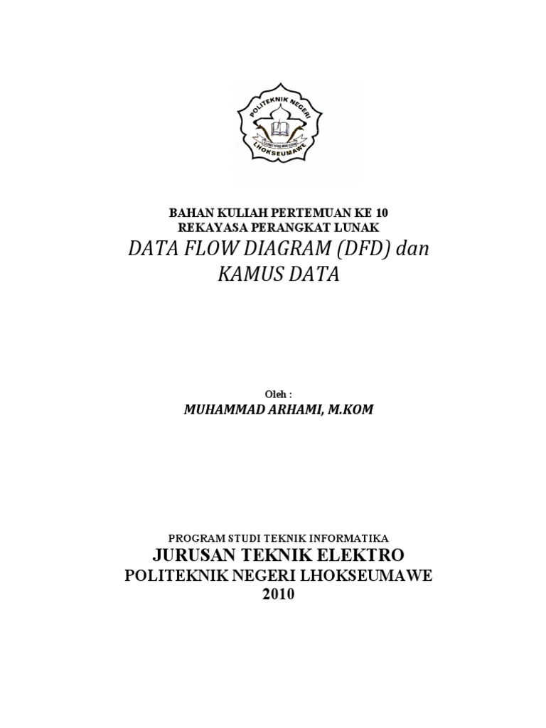 Contoh Lengkap DFD | PDF