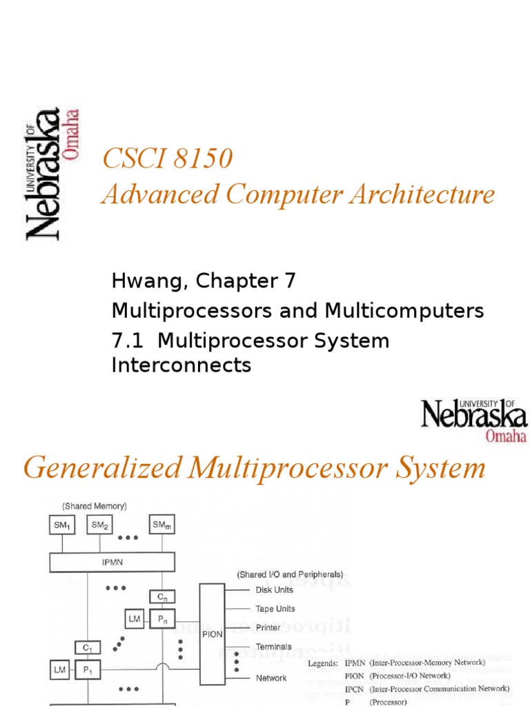 CSCI 8150 Advanced Computer Architecture | Download Free PDF | Central Processing Unit | Input ...