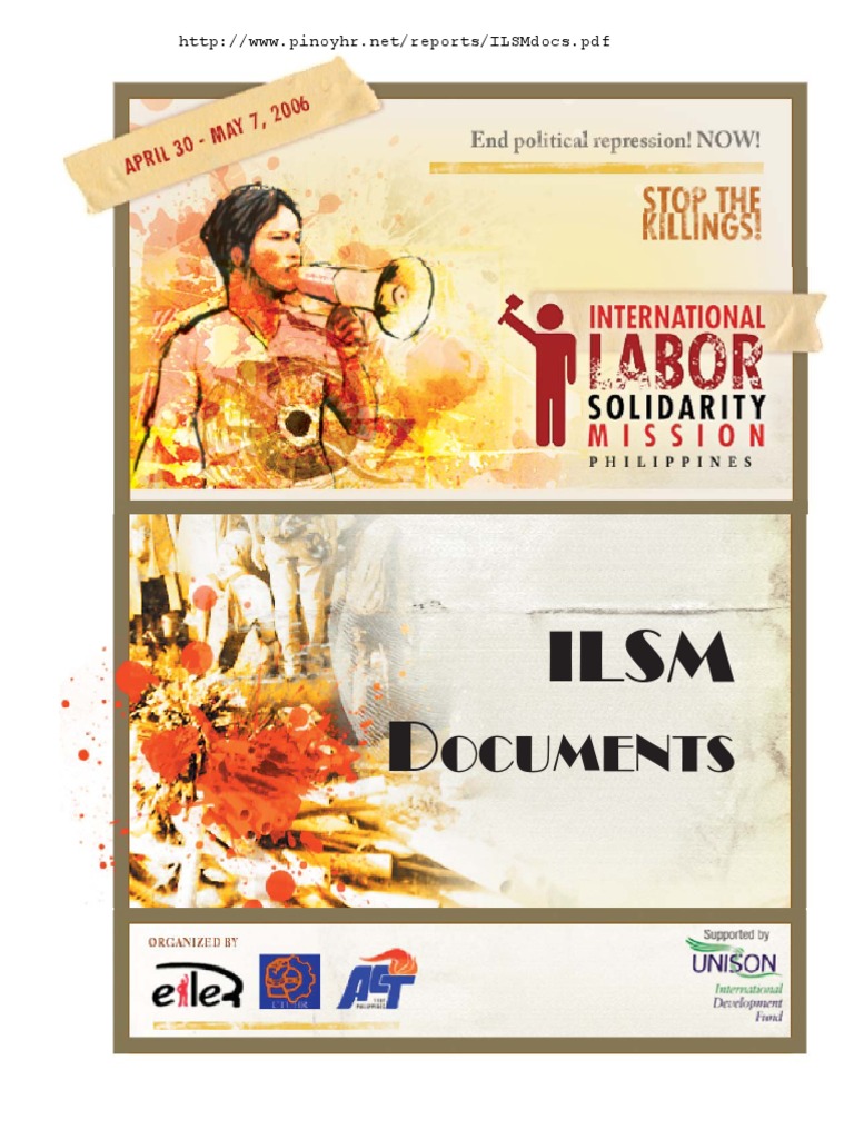 International Labor Solidarity Mission - ILSM Documents 2006 Political ...
