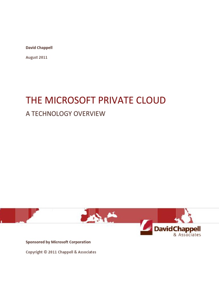 Microsoft Private Cloud Overview Guide | PDF