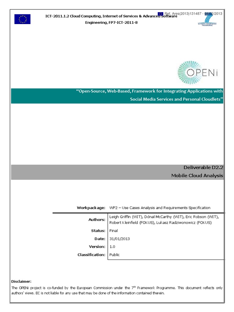 Open-Source, Web-Based, Framework For Integrating Applications With ...