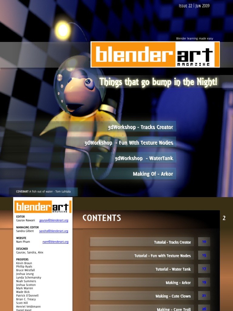 Blenderart Mag-22 Eng | PDF | Texture Mapping | Blender (Software)