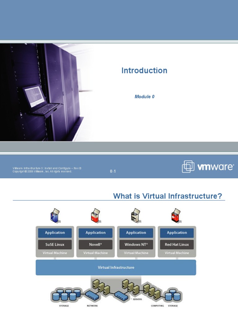 Vmware Infrastructure 3: Install and Configure - Rev B | PDF | V Mware ...