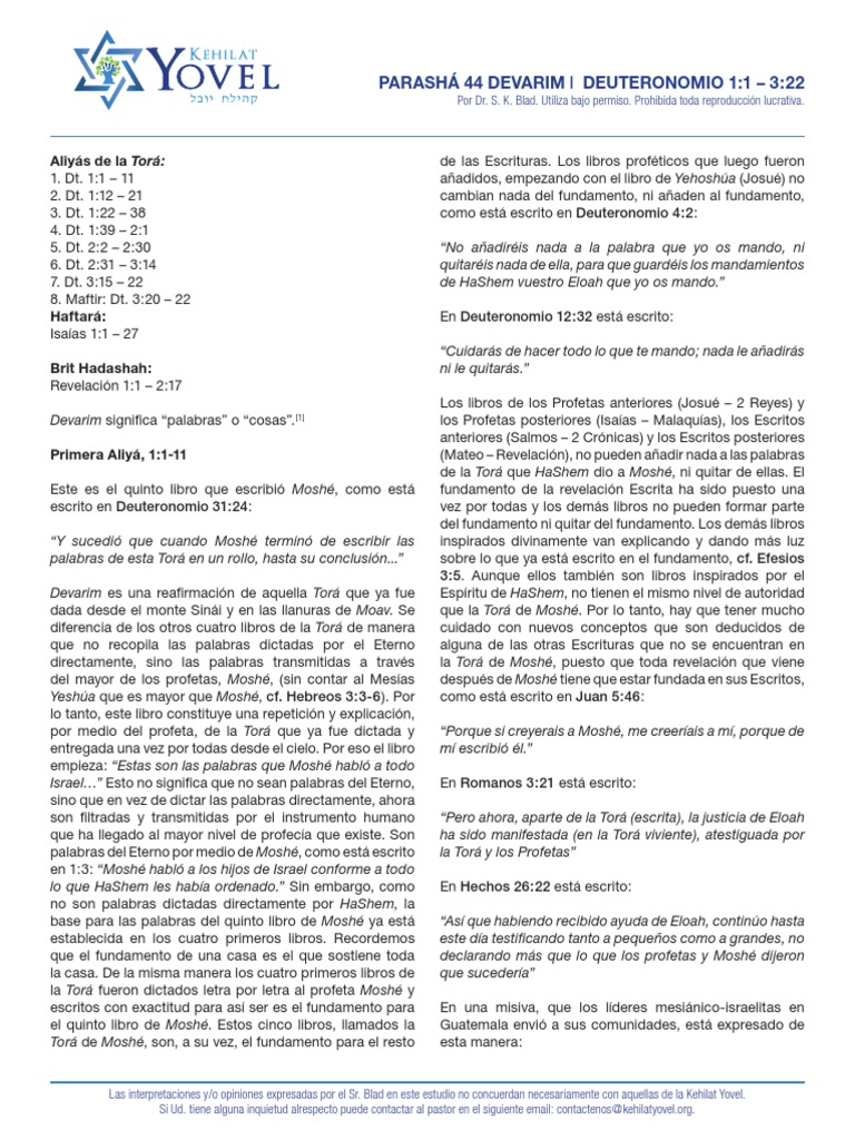 44 Devarim | PDF