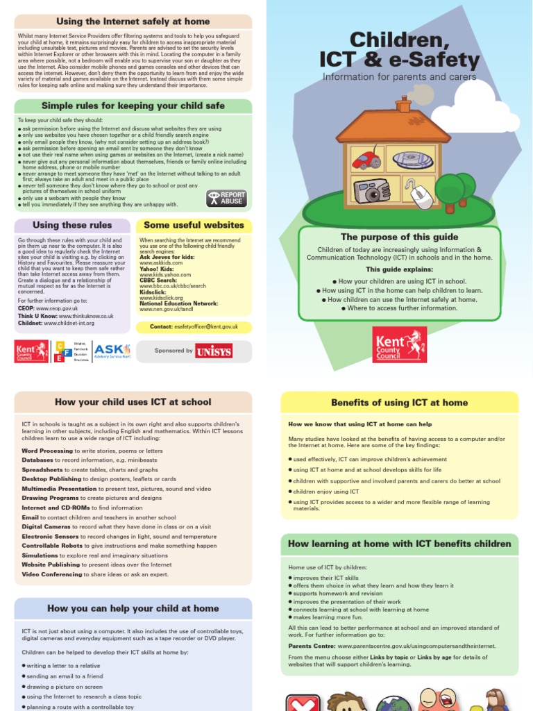 E Safety Children | PDF | Educational Technology | Websites