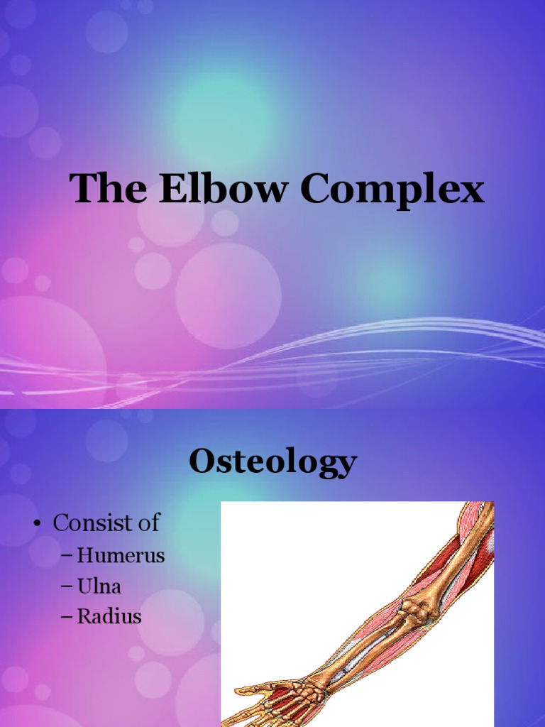 Bio Mechanics of The Elbow | PDF | Elbow | Anatomical Terms Of Motion