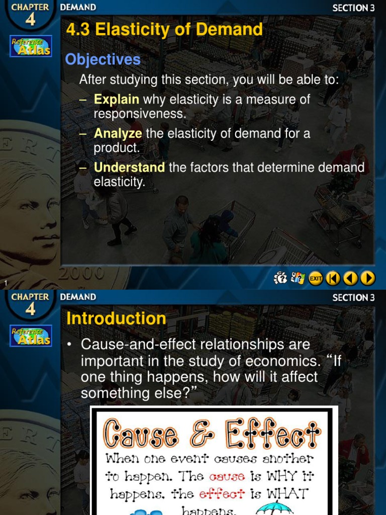 4.3 Elasticity of Demand | PDF | Demand | Elasticity (Economics)