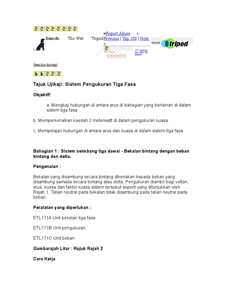 Sistem Tiga Fasa | PDF