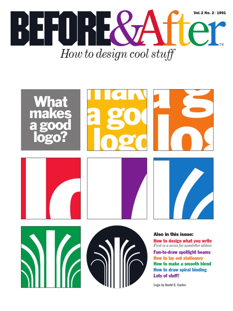 What Makes A Good Logo?: How To Design Cool Stuff | PDF | Typefaces
