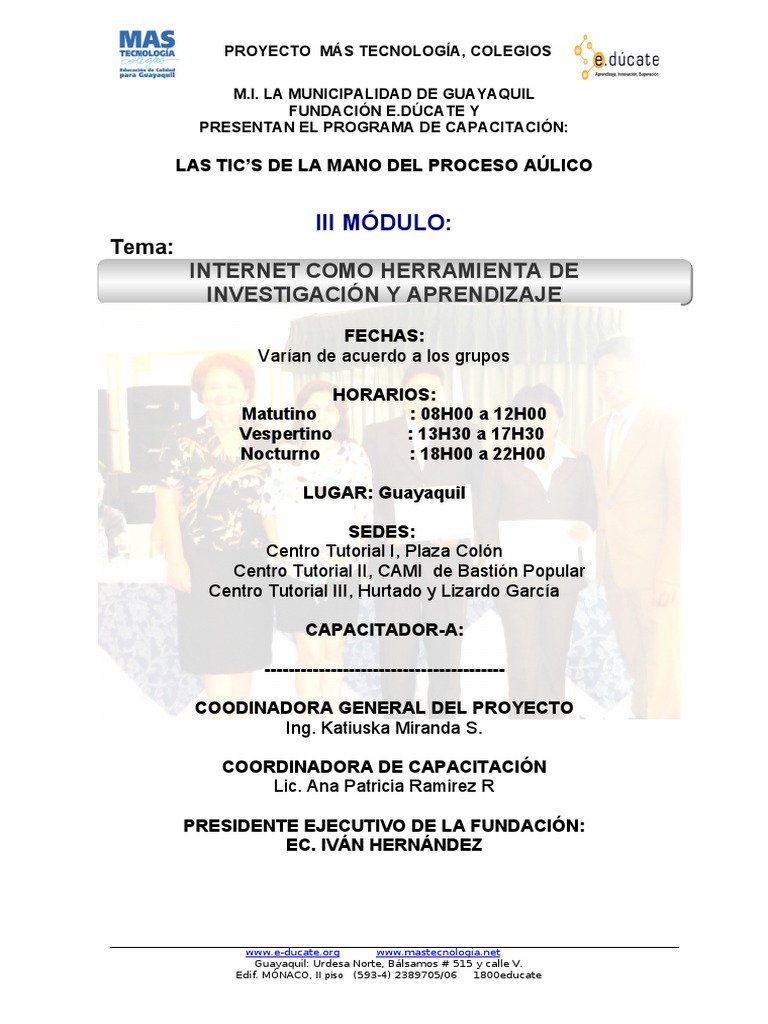 Compu Modulo | PDF | Internet | Red mundial