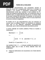 12 Teoria de Dualidad | PDF | Optimización Matemática | Conceptos matemáticos