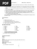 Grade 7 Performance Task | PDF | Poetry | Argument