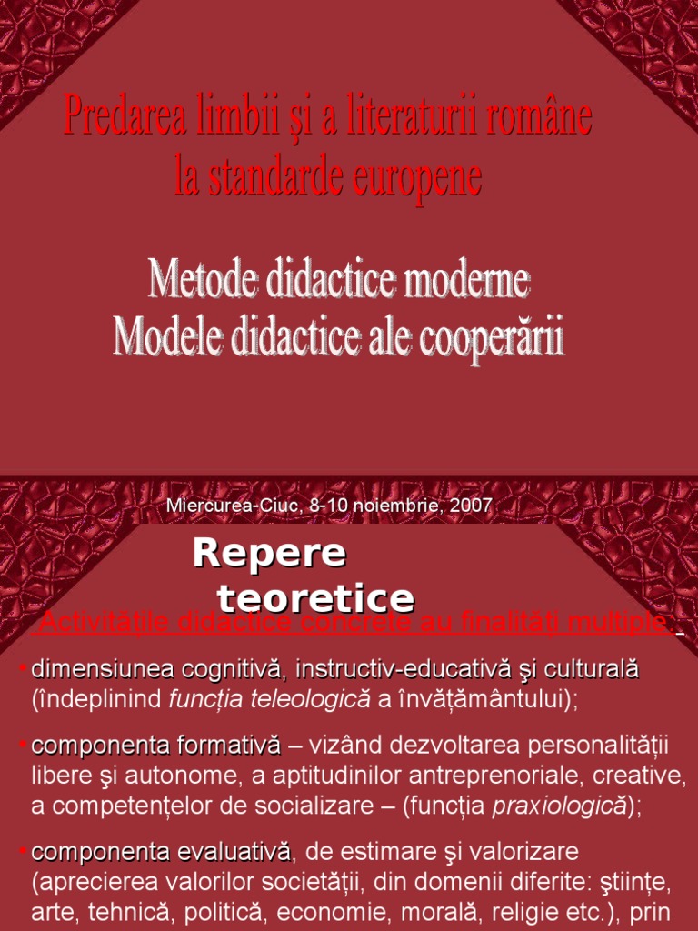 Metode Active Rodica Lungu | PDF