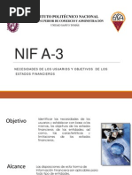 Nif A-3 | PDF | Estado financiero | Contabilidad