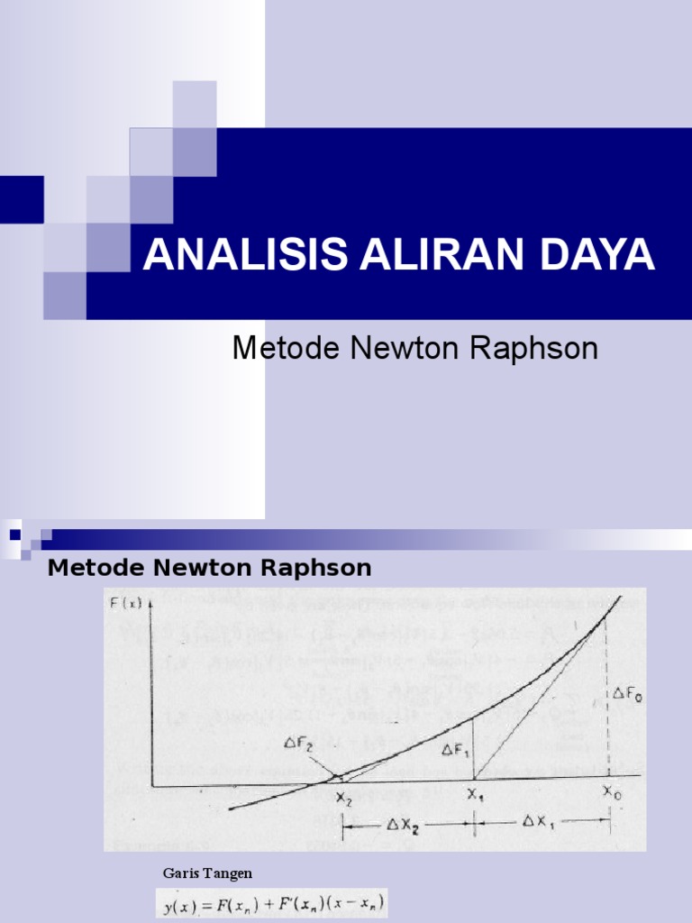 Analisis Aliran Daya - Newton Raphson | PDF