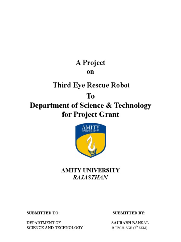 (77596992) Project DST | PDF | Robot | Robotics
