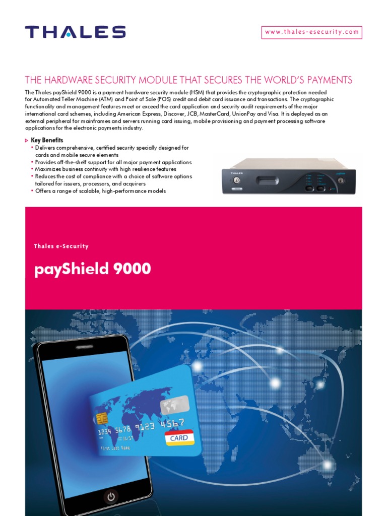 Payshield 9000: The Hardware Security Module That Secures The World'S ...