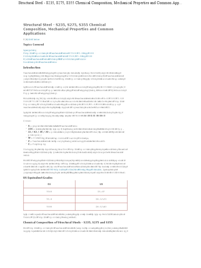 Material Grade S275 | PDF | Iron | Civil Engineering