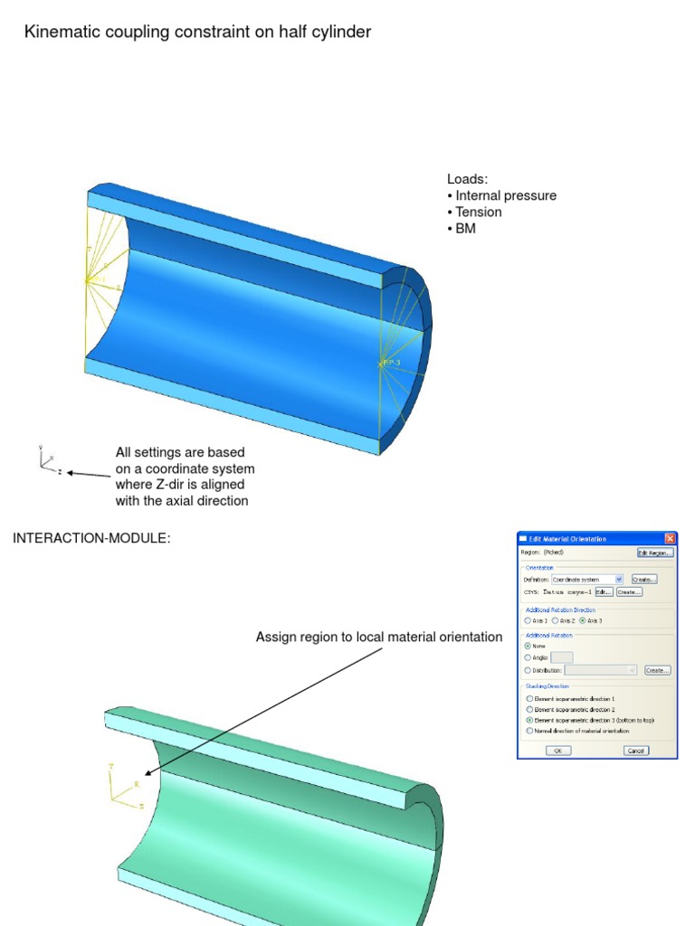 Kinematic Coupling Constraints Guide | PDF | Kinematics | Rotation ...