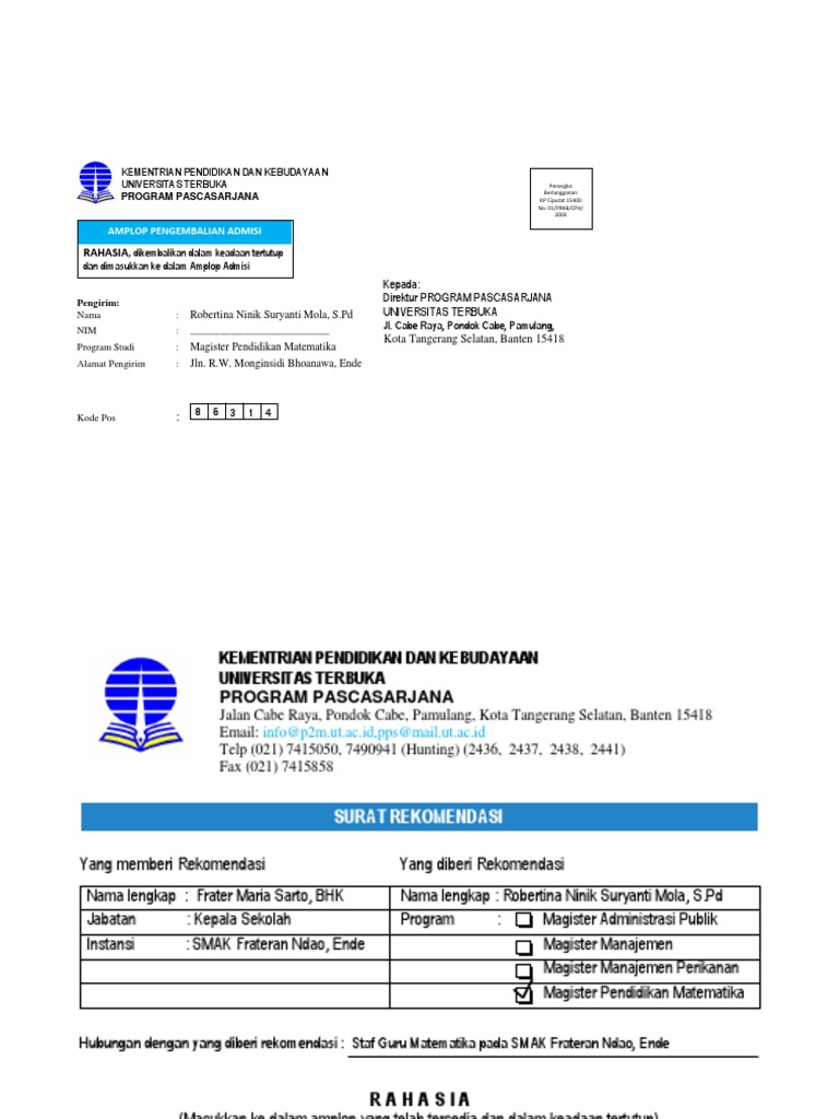 Surat Ut | PDF | Ilmu Sosial