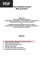 Anchors Testing Standards PDF | PDF | Building Engineering | Evaluation