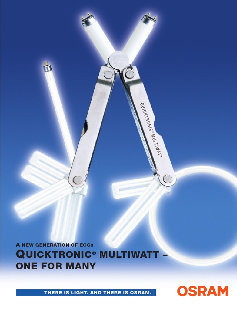 Multiwatt e | PDF | Fluorescent Lamp | Compact Fluorescent Lamp
