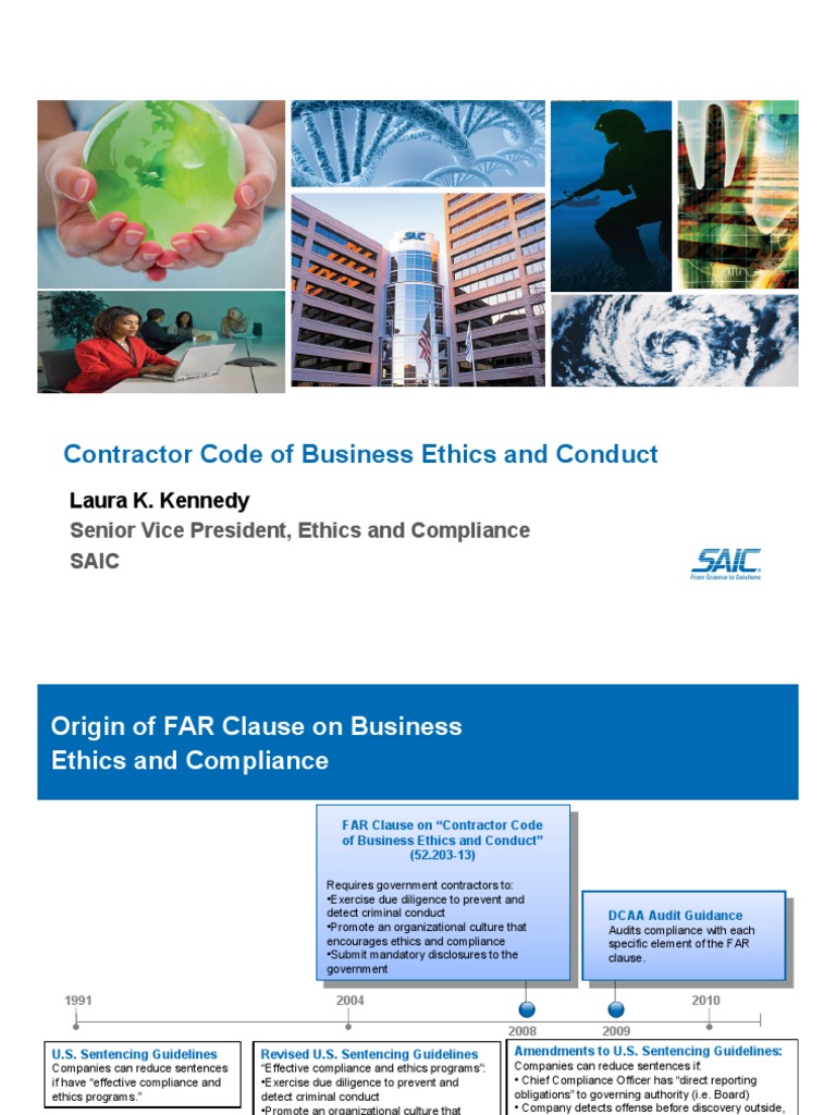 Contractor Code of Business Ethics and Conduct FINAL | PDF | Business ...