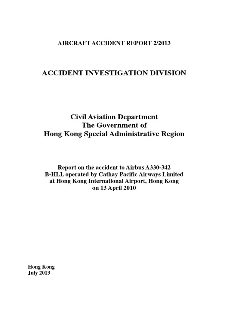 2 Final Report - CX 780 2013 07 Web Access Compliant PDF | PDF | Flight ...