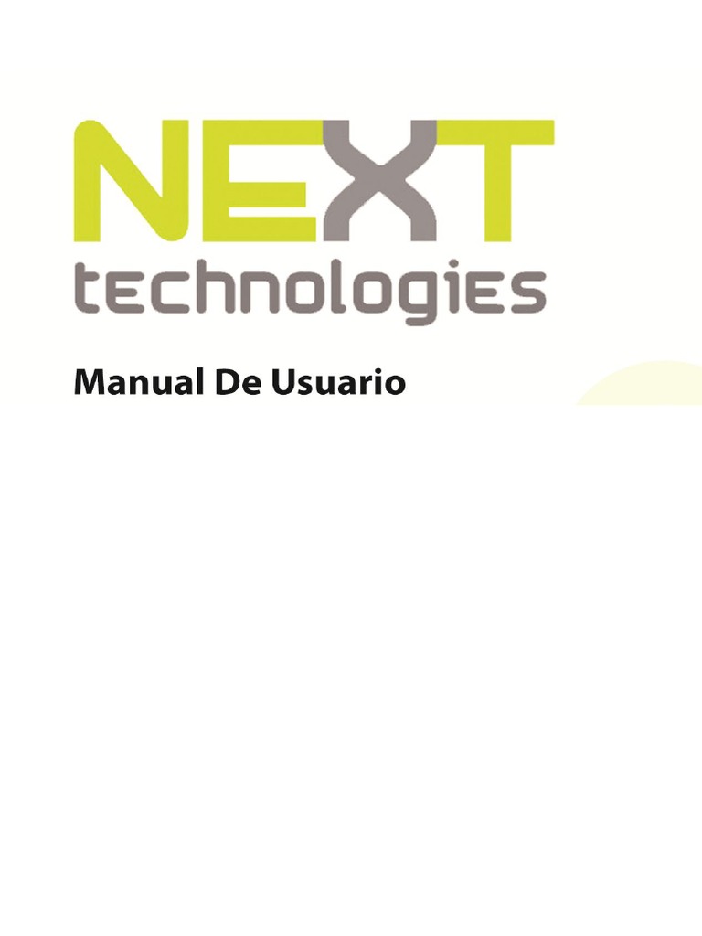 Next Tablet Manual | PDF | Tableta | Android (sistema operativo)