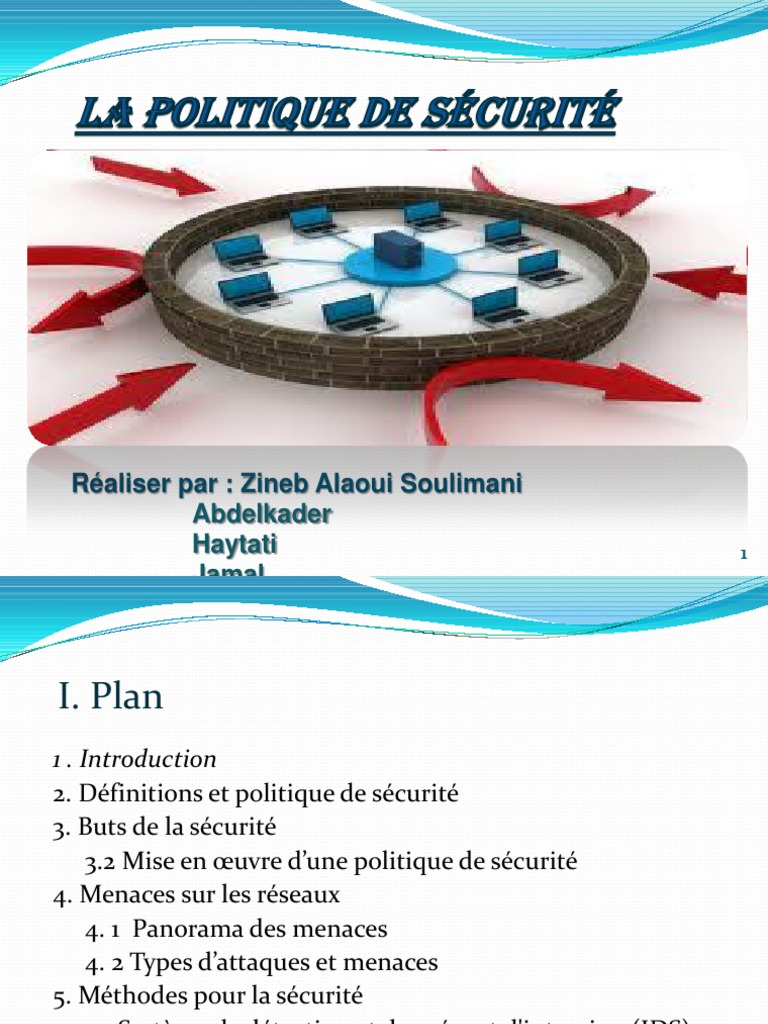 La Politique de Sécurité | PDF | Cryptage | Cryptographie